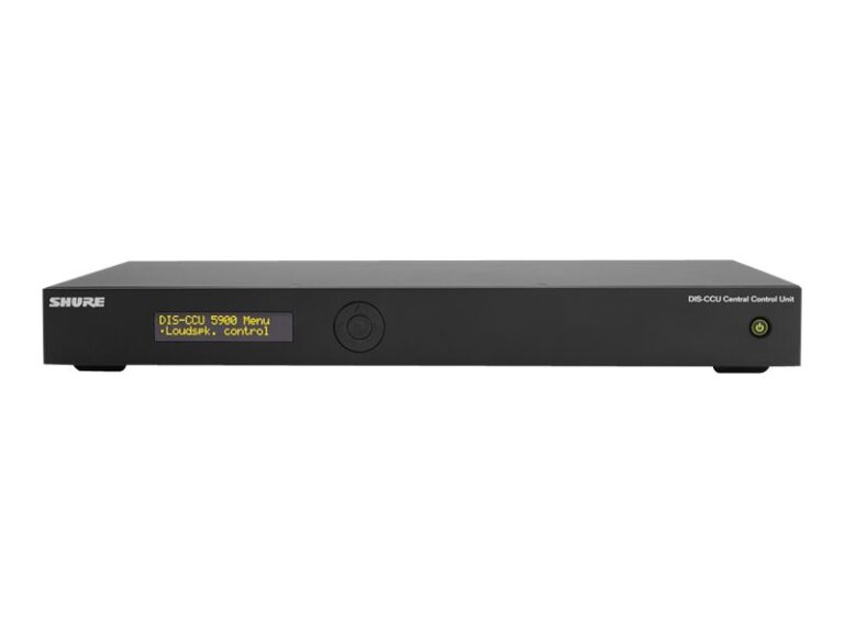Shure DIS-CCU Control Unit – McMedia Audio Visual